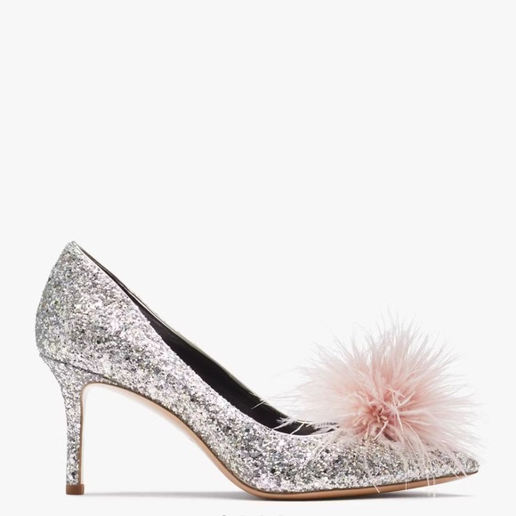 Kate Spade Marabou Pumps